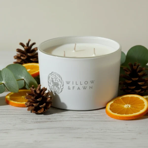 Aspen Pine Scented Candle – Willow and Fawn